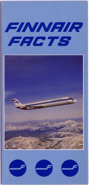 Objects | brochure: Finnair, general service | SFO Museum