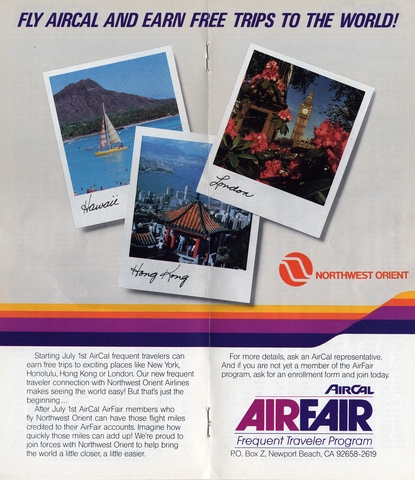 Images | timetable: AirCal | SFO Museum