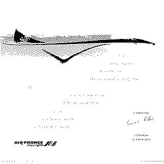 Objects | flight information packet: Air France, Concorde | SFO Museum
