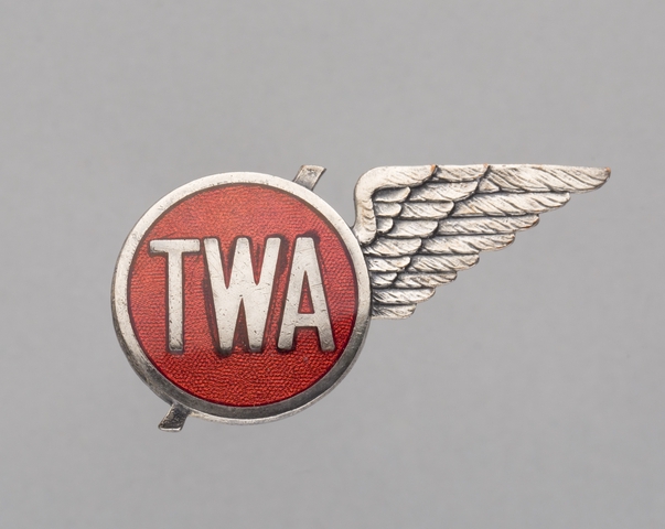 Objects | air hostess wing: Transcontinental & Western Air (TWA) | SFO ...