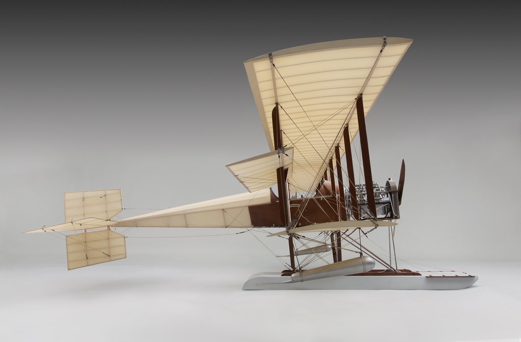 Objects | model airplane: Loughead (Alco) Model G hydroplane (Lockheed ...