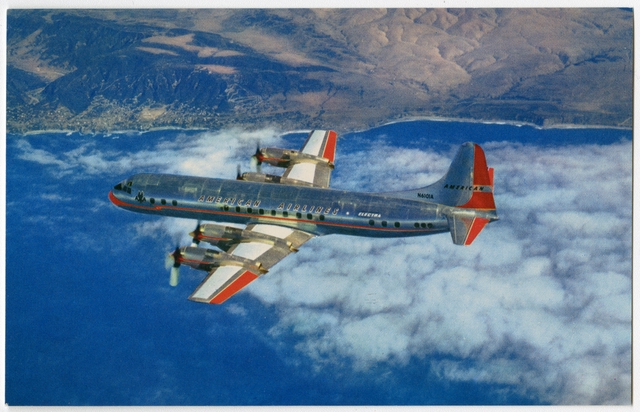 Images | flight information packet: American Airlines | SFO Museum