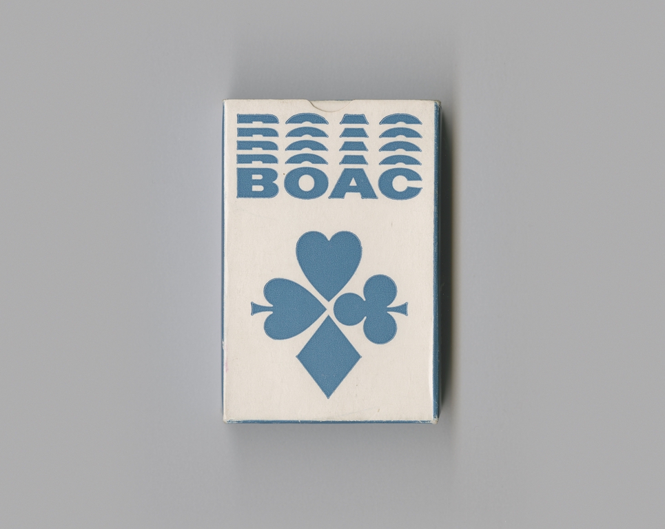 Objects | miniature playing cards: British Overseas Airways Corporation ...