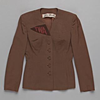 Objects | air hostess jacket: TWA (Trans World Airlines), winter | SFO ...