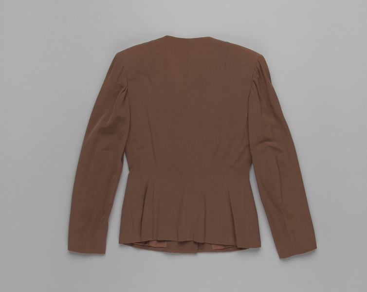 Objects | hostess jacket: TWA (Trans World Airlines), winter | SFO Museum