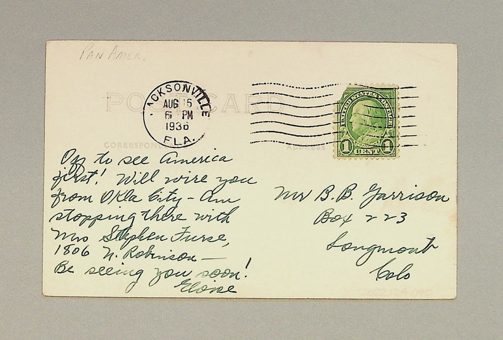 Objects | postcard: Pan American Airways, Sikorsky S-42 Brazilian ...