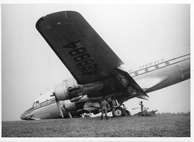 Objects | photograph: Pan American World Airways, Douglas DC-4 Clipper Lightfoot | SFO Museum