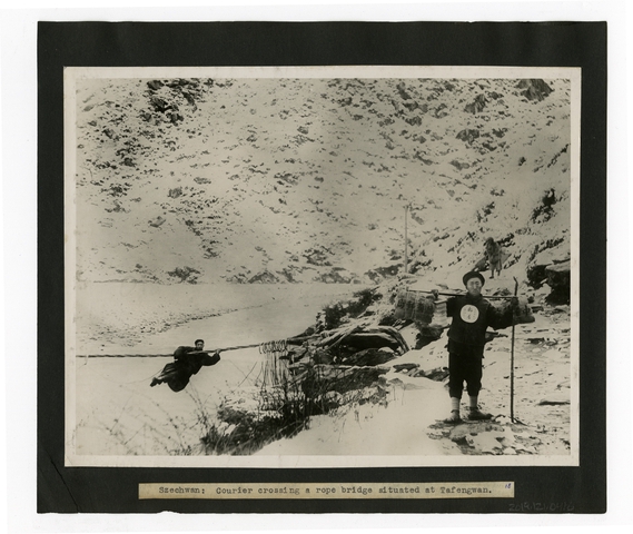 Objects | photograph: mail service in China | SFO Museum